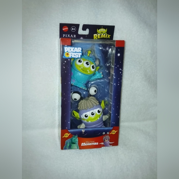 Mattel | Toys | Disney Pixar Fest Alien Remix Boo Sulley From Monsters ...